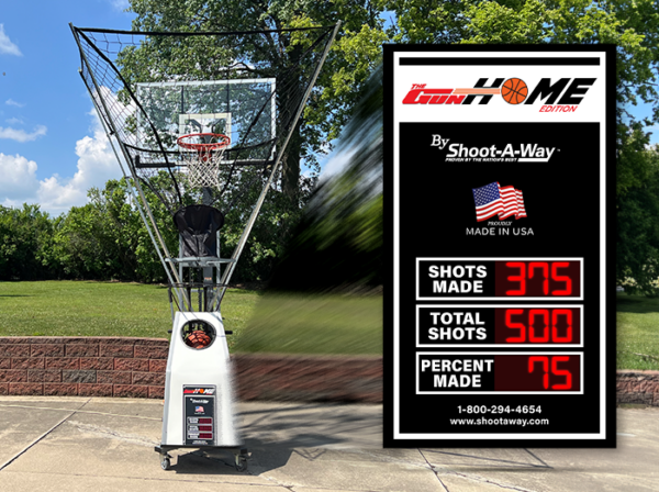 Home Basketball Shooting Machine | The Gun by Shoot-A-Way